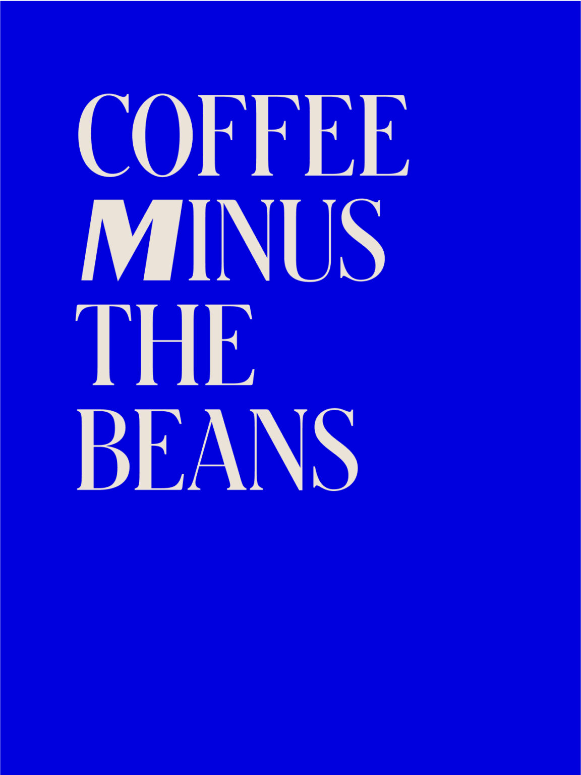 Minus Coffee - Transport New York